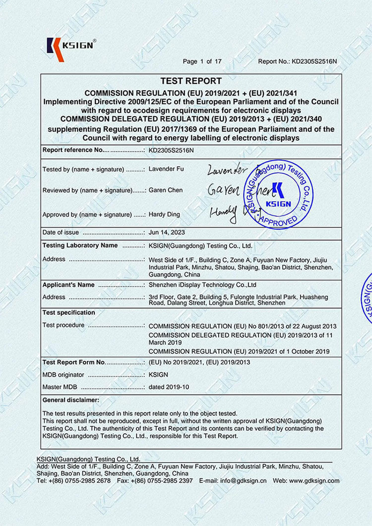 Electronic Signage LED Video Screens Display Supplier - iDisplay